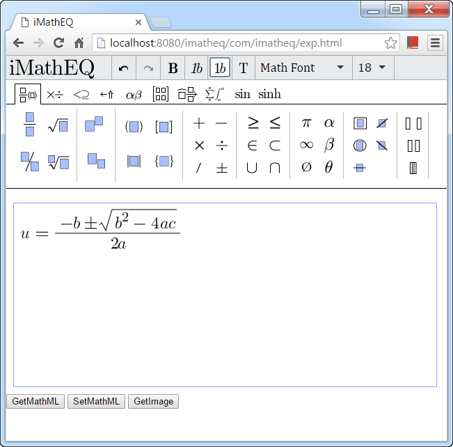 IMathEQ Link Your Client Page With IMathEQ Mathematics Equation Editor